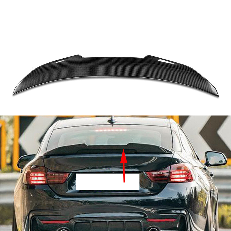 For 15-21 BMW 4 Series F36 Hatchback Real Carbon Fiber Rear Trunk ...