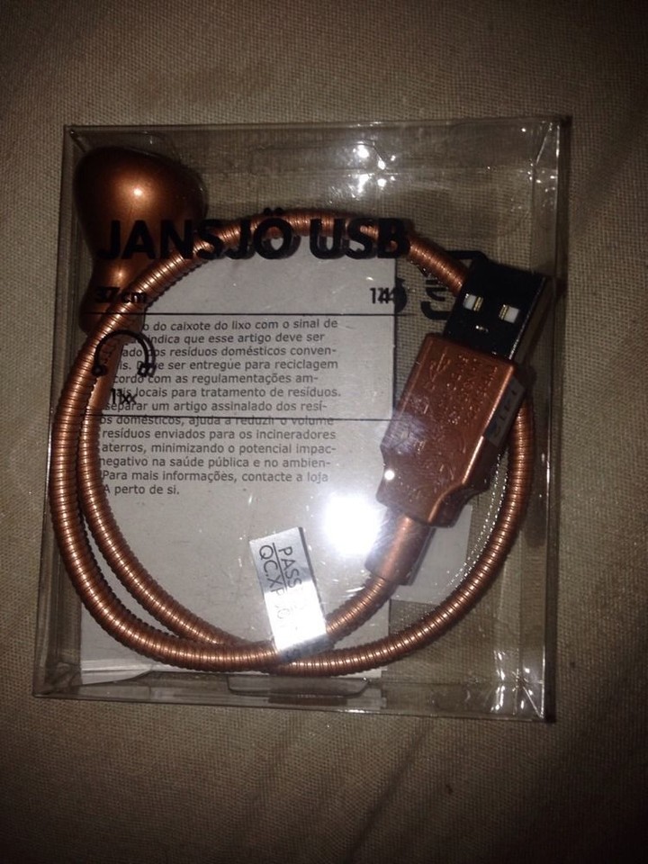 IKEA JANSJÖ LED USB laptop computer USB lamp / JANSJO light | eBay