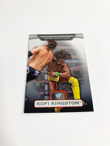 Kofi Kingston 2010 Topps Platinum WWE Base Card # 59 | eBay