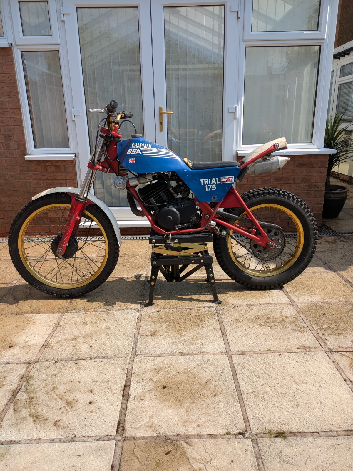 1983 Chapman Bsa 175 Trials Bike Super Rare Road Registered With V5C - Bike Years - 1980s