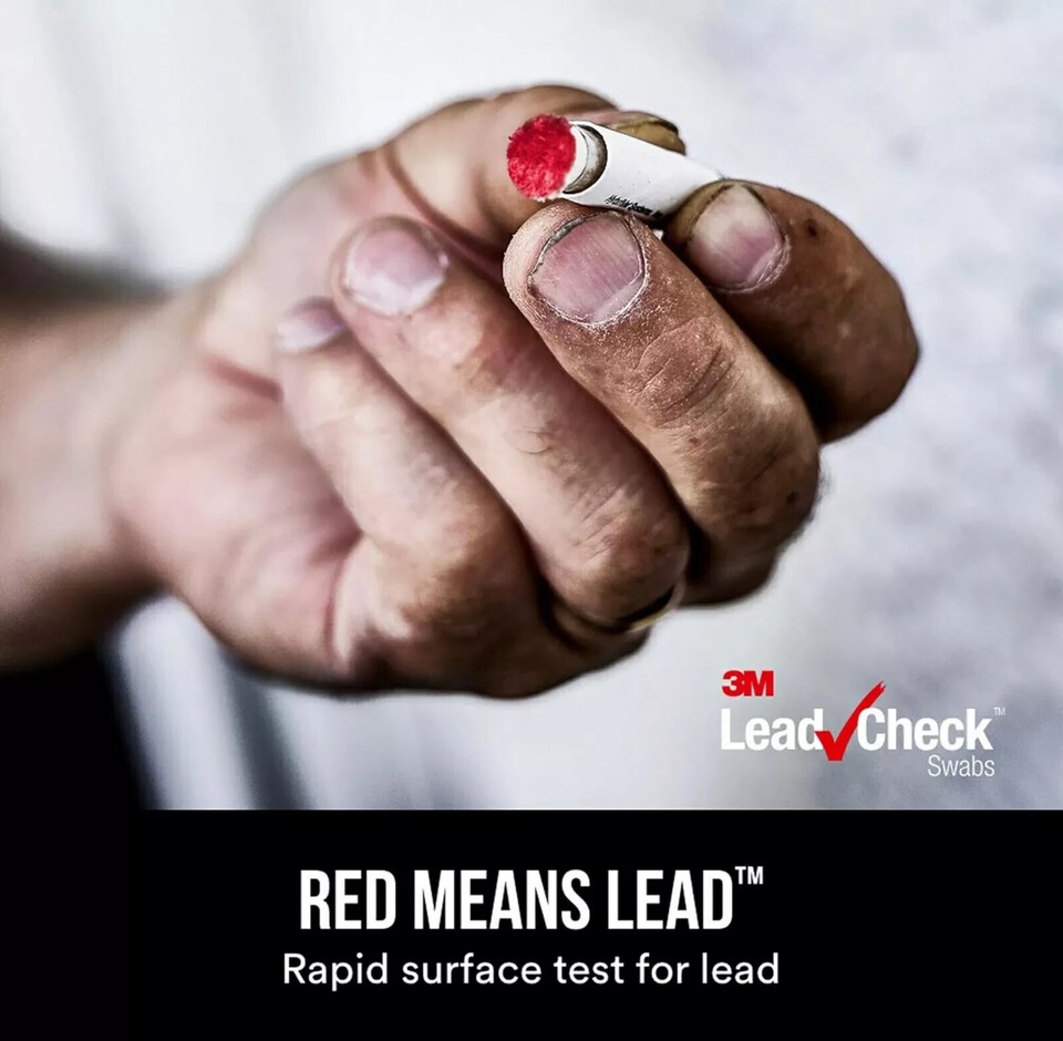 3M Lead Check Instant Lead Testing Swab Kit. Contains 8 Swabs. NEW | eBay