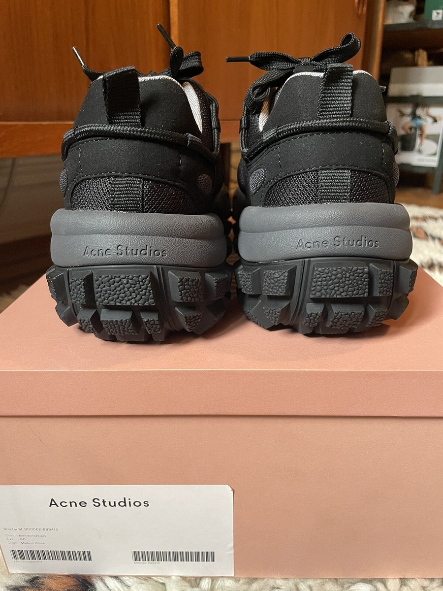 acne studios bolzter sneakers black brand new in box | eBay acne studios bolzter sneakers black brand new in box | eBay