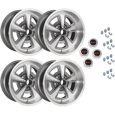 Year One Wheels RTWSB1 Cast Aluminum Pontiac Rally II Staggered Wheel ...