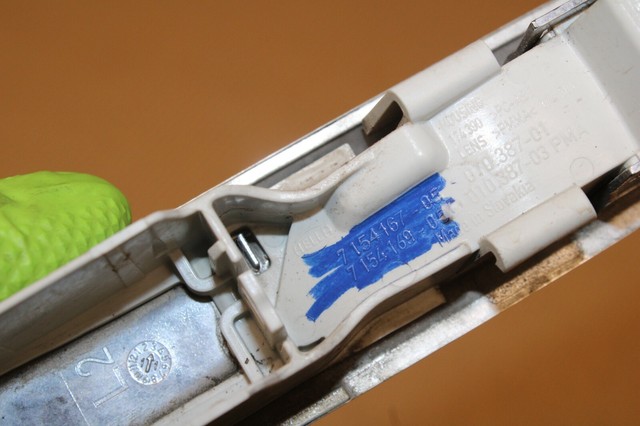 BMW 5 F11 Front Left Wing Turn Indicator Chrome Trim 63137154169 ...