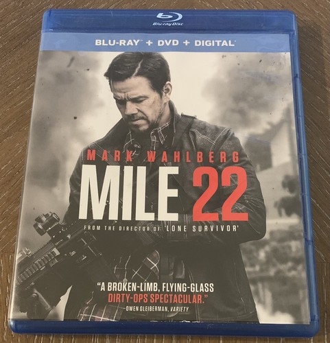 Mile 22 Starring Mark Wahlberg Blu-Ray + DVD + Digital | eBay