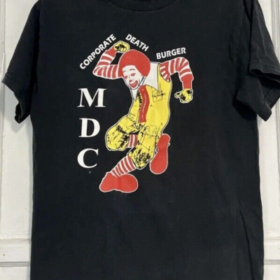 MDC PUNK ROCK BAND ALBUM BLACK T-shirt S-5xl TA3982 | eBay