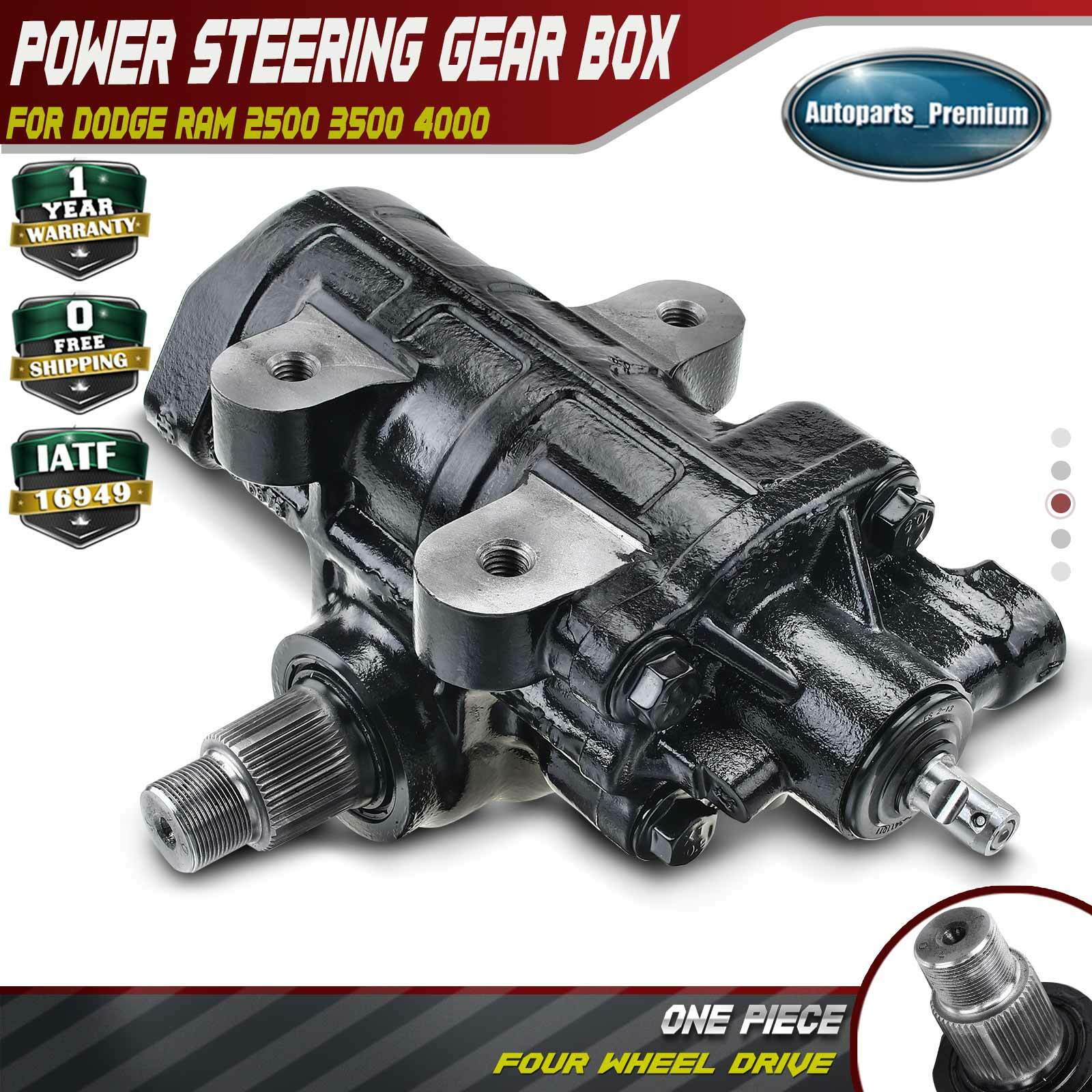 New Power Steering Gearbox Gear Box for Dodge Ram Pickup 2500 3500 4WD ...