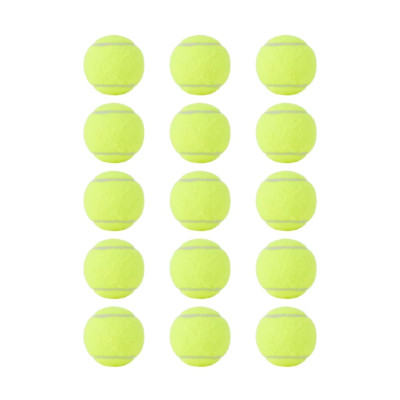 15 X Pack Tennis Balls Bulk Pack Green Tennis Balls Outdoor Playing ...