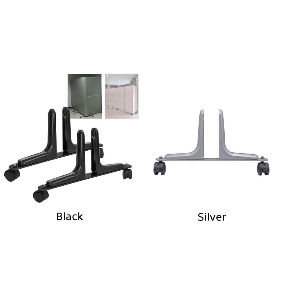 Privacy Screen With Wheels Movable Privacy Divider 360-degree Swivel ...