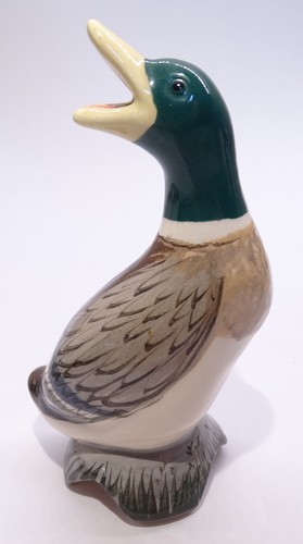 Vintage Stuart Bass Pie Bird Vent * Quacking Mallard Duck - marked ...