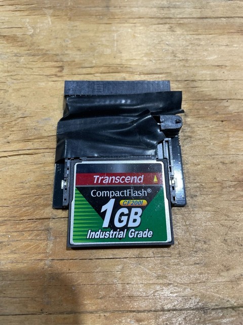 ABB 3HAC046164-001 COMPACT FLASH ADAPTER WITH 1GB CARD CF2001 B124 for ...