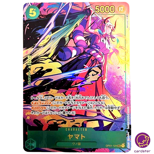 Yamato OP01-121 [PAR] Parallel SEC ONE PIECE Card ROMANCE DAWN Japan | eBay