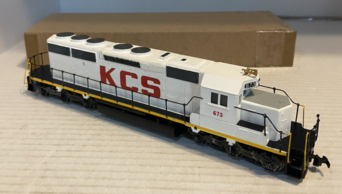 HO Athearn Kansas City Southern SD40-2 Powered Diesel Locomotive KCS ...