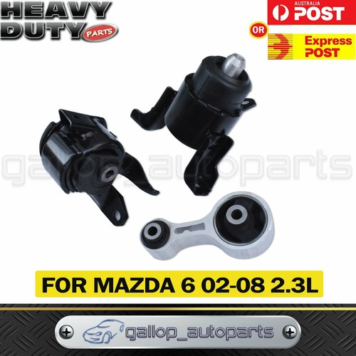 For Mazda 6 Engine Mount Right /Left Hand & Rear Auto/Manual 2002-2008 ...
