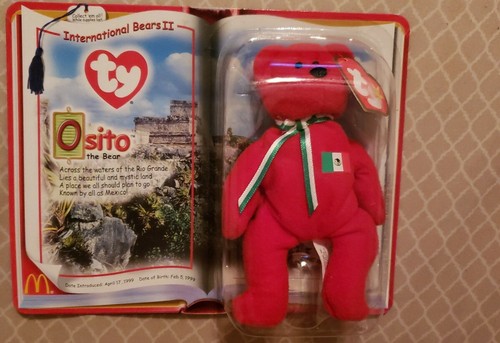 Rare* 1999 Ty International Bears II “Osito the Bear” Brand New in ...