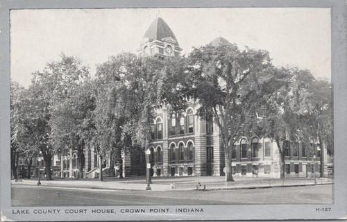 Crown Point Indiana Lake County Court House | eBay