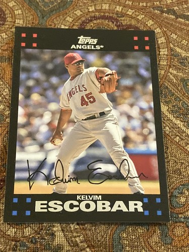 2007 Topps #391 Kelvim Escobar | eBay