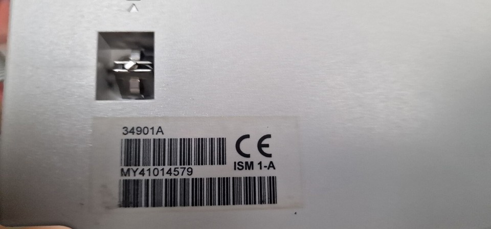 Agilent - Keysight 34970A data acquisition switch unit with Channel ...