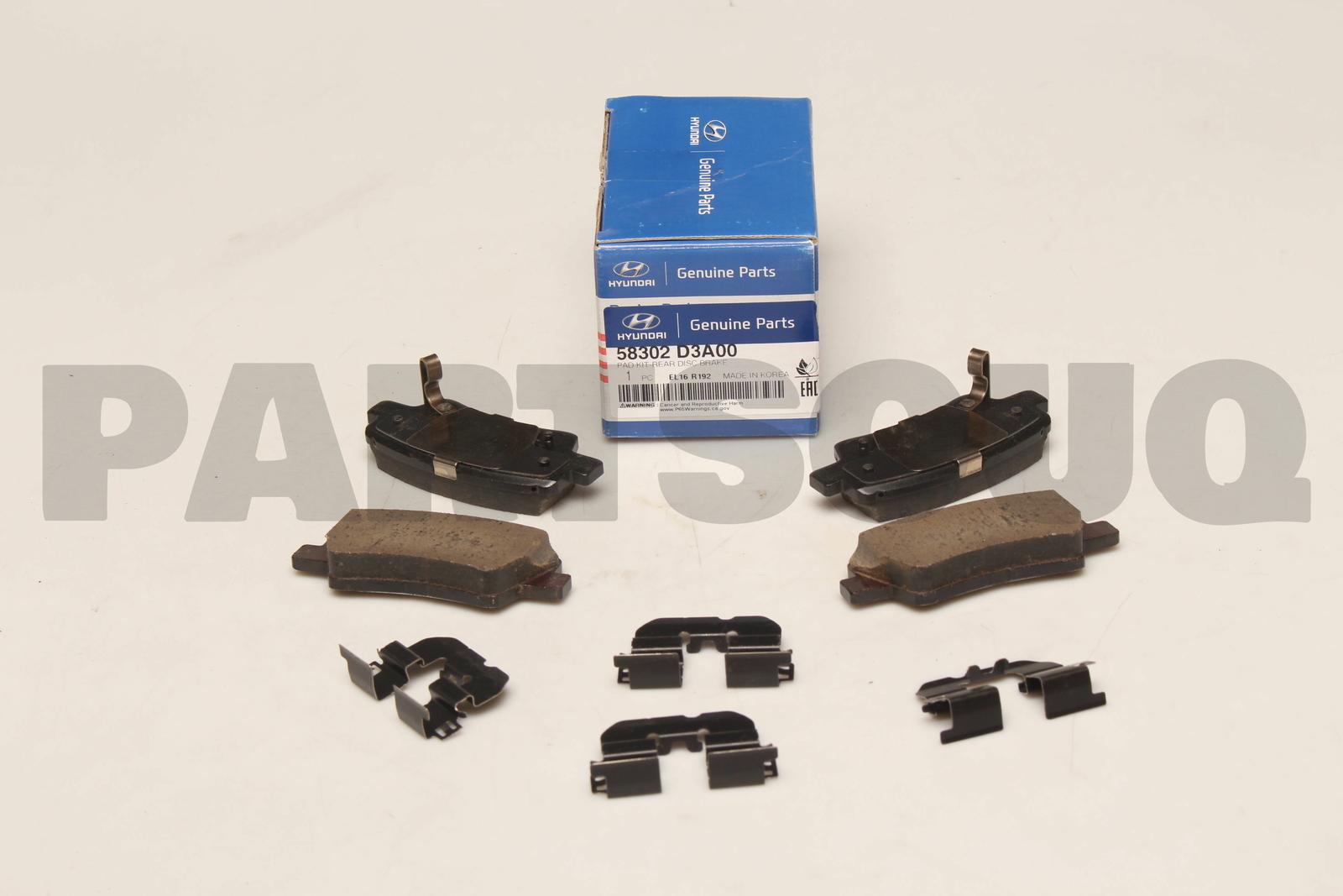 58302D3A00 Genuine Hyundai / KIA PAD KIT-REAR DISC BRAKE | eBay