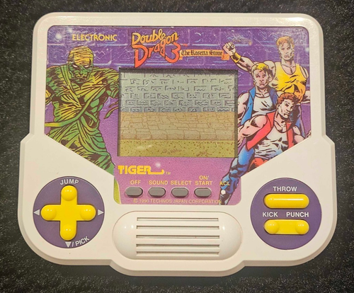 TIGER ELECTRONIC DOUBLE DRAGON 3 Vintage Handheld Electronic game WORKS ...