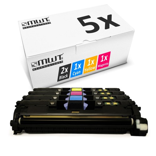 5x MWT Toner for HP Color LaserJet 2500-LN 1500-N 2500-N 2500-LSE 1500 ...