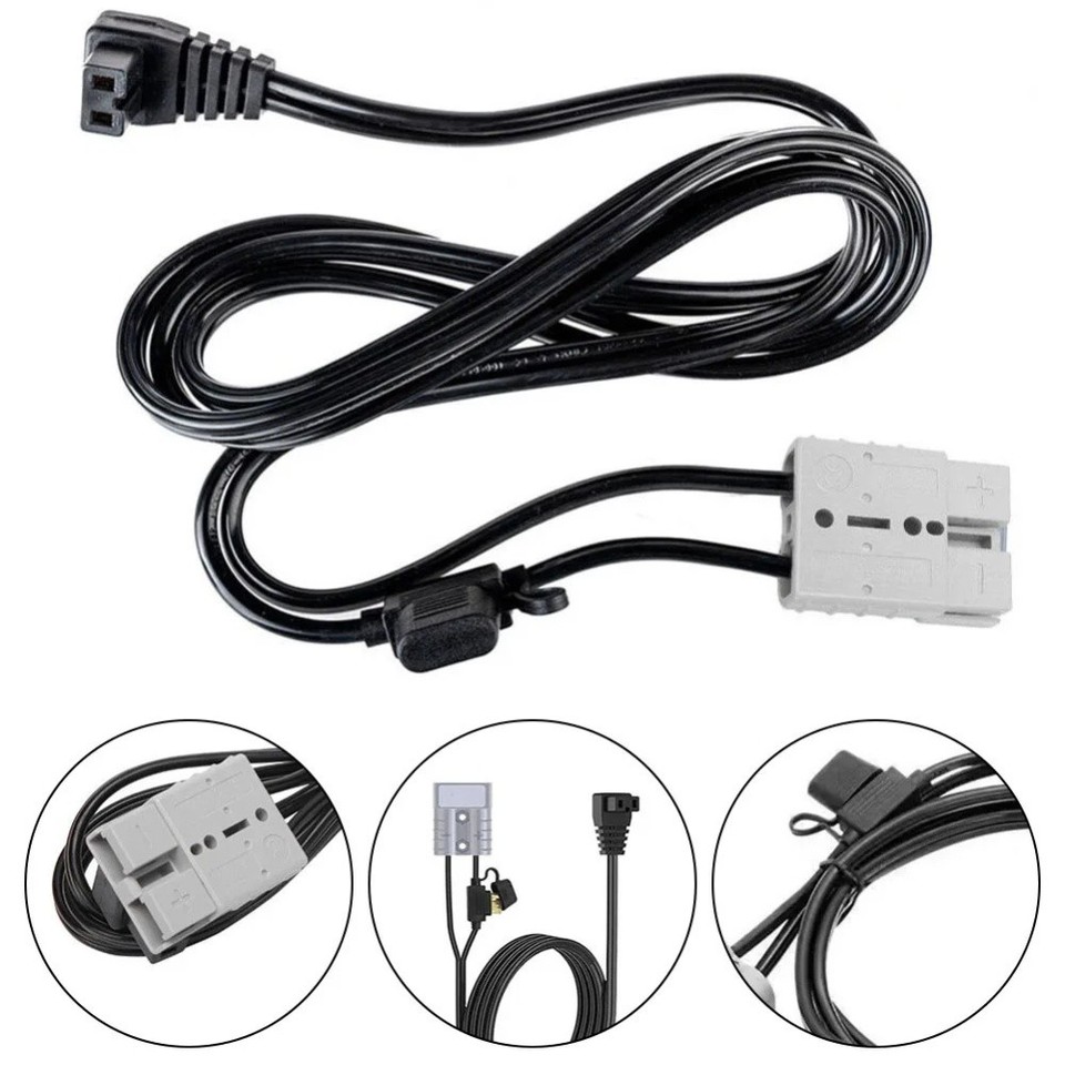 Fridge Cable Cord for Waeco Kings 12V Lead 50A Anderson Style Plug 2 ...