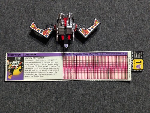 Hasbro TRANSFORMERS Vintage G1 Soundwave Mini Cassette LASERBEAK ...