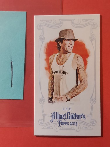 2013 Topps Allen and Ginter Mini #140 Tommy Lee, Rock Star, cd1 | eBay
