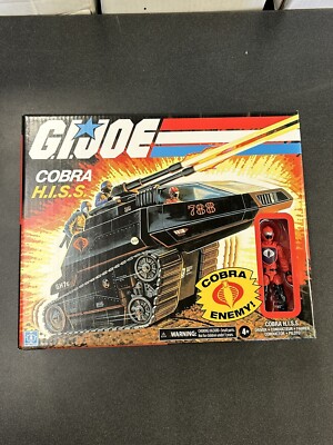 Hasbro G.I. Joe Cobra Hiss Tank with 3.75 inch Driver Action Figure ...