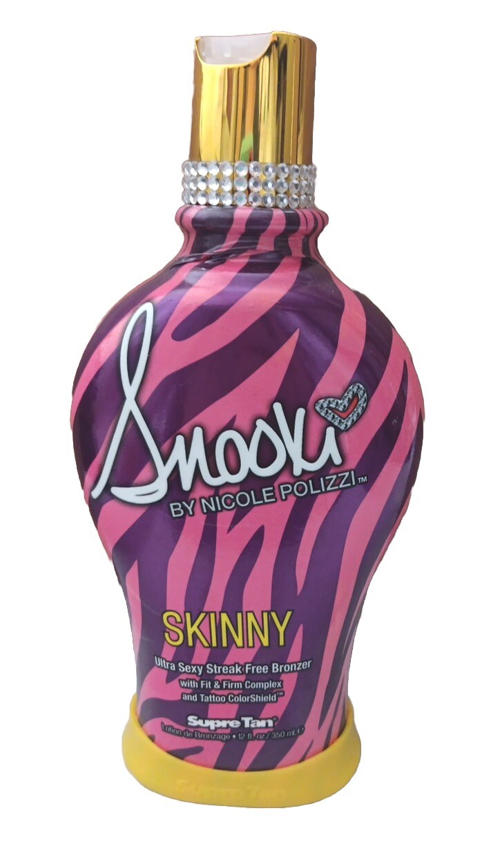 NEW Supre SNOOKI SKINNY Ultra STREAK Free Bronzer Indoor Tanning Lotion ...