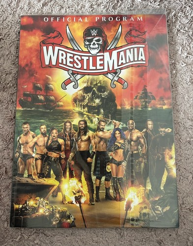 WWE WWF Wrestling Wrestlemania Programme 37 XXXVII - Great Condition ...