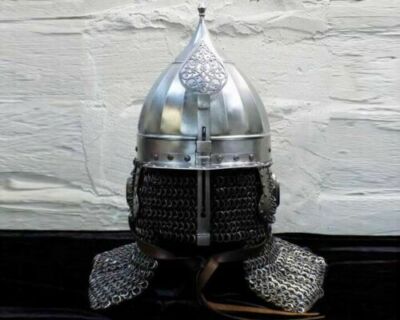 Early Medieval Ottoman Hussars Helmet 18 Ga Steel Middle East Turkish ...