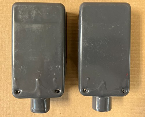 NEW LOT OF 2 ROBROY PRF53 PLASTI-BOND SINGLE GANG DEVICE BOX | eBay