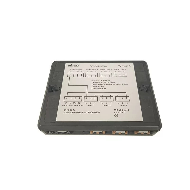 Wago 8006-001 Distribution Box Winsta 400V 25A | eBay