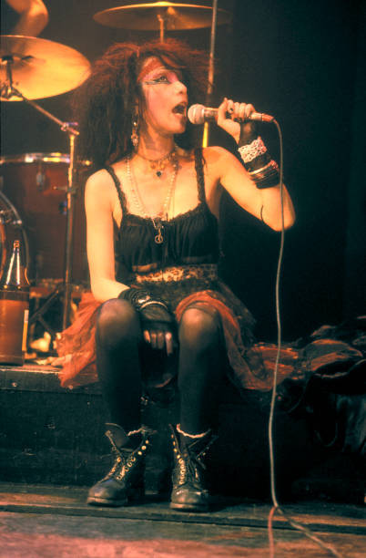 Singer Texacala Jones From Tex The Horseheads Performs Live 1986 Old ...