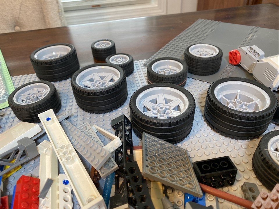 Vintage Lego Mixed Lot! Specialty Pieces & Wheels Look! All Vintage ...