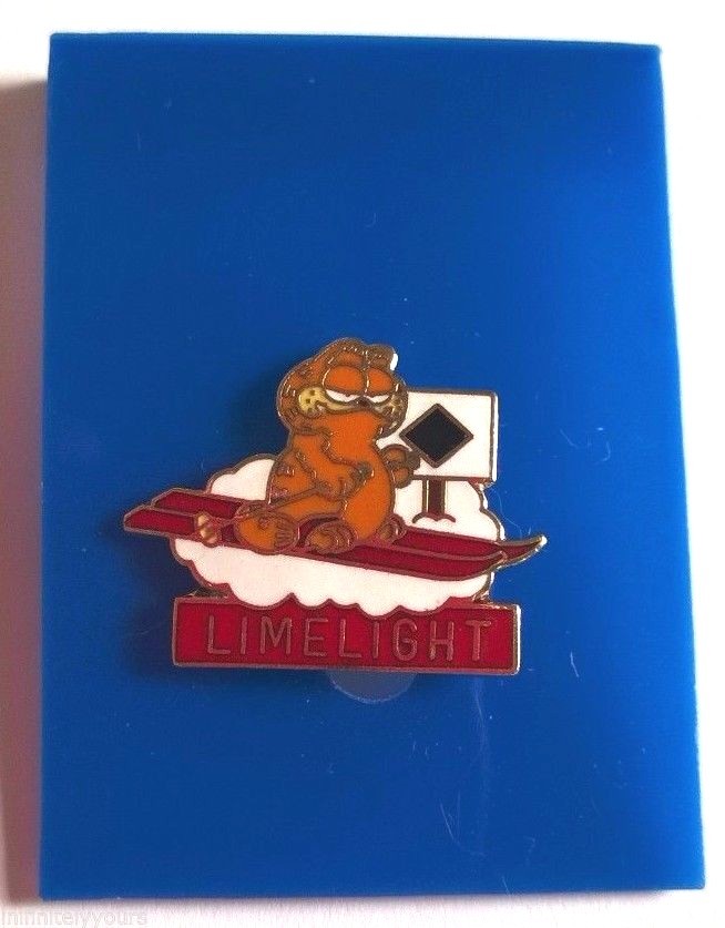 Garfield Limelight Most Difficult Trail Marker Diamond Ski Comic Cat ...