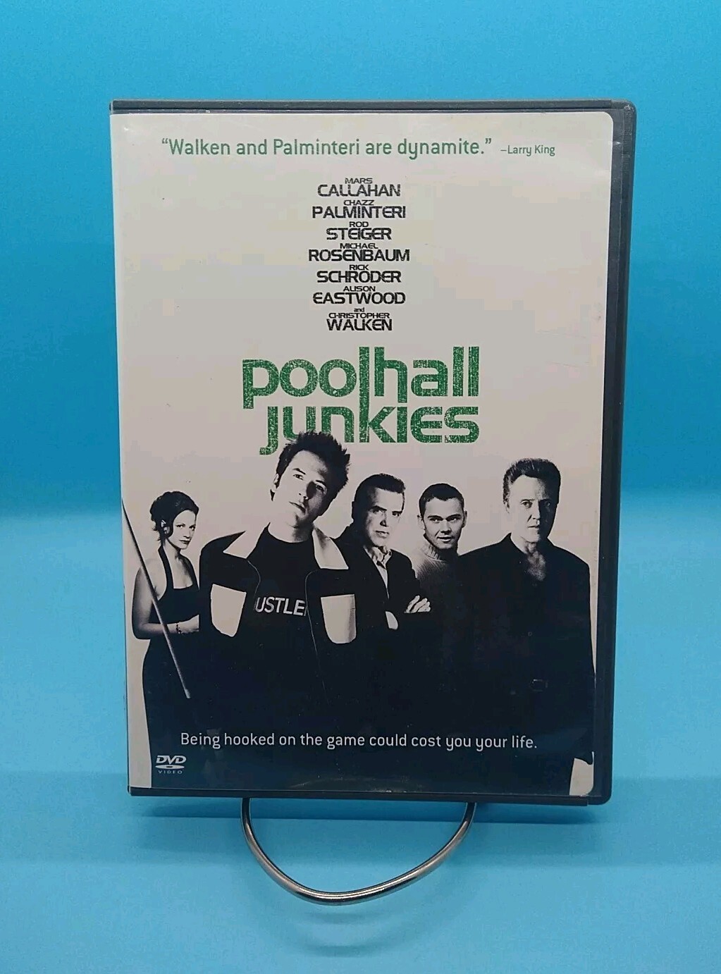 Poolhall Junkies (DVD, 2003, Widescreen) w/ Insert Christopher Walken ...