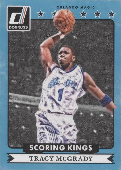 2014-15 Panini Donruss - Scoring Kings Tracy McGrady #19 for sale ...