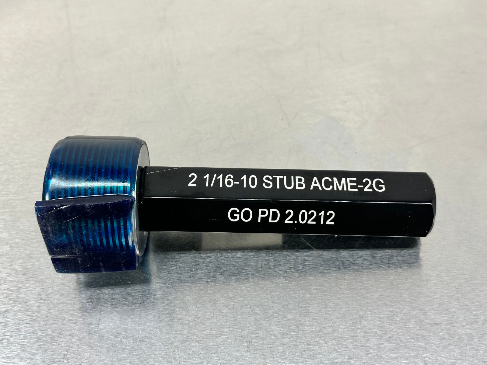 Hemco 2 1/16 10 STUB ACME 2G Thread Gage Set Plug GO Only 2 1/16-10 | eBay