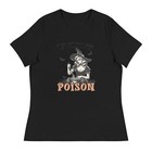 Women's Halloween T Shirt with Poison Logo | eBay