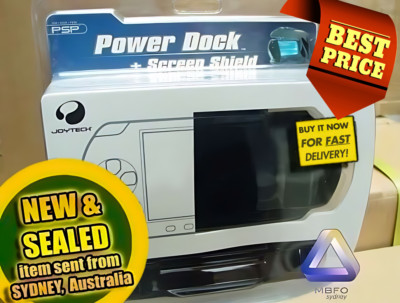 POWER DOCK for SONY PSP (NEW+SEALED AUSSIE OFFICIAL) Joytech Game ...