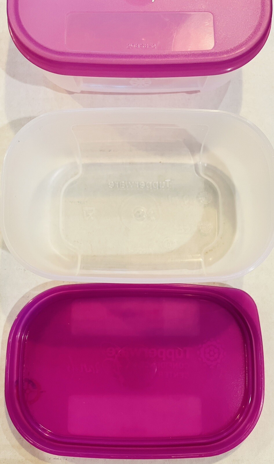 Tupperware Freezer Mates Mini Food Or Storage Containers 4160C Set Of 2 ...