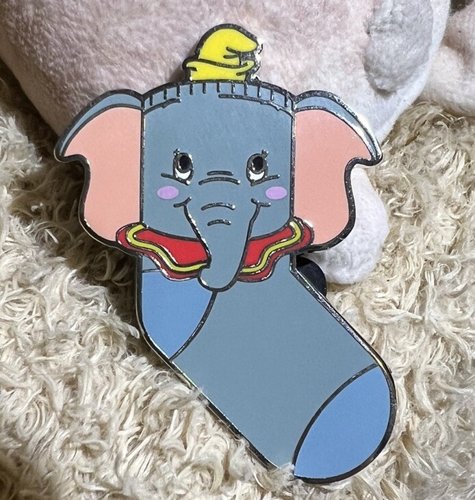 Disney Trading Pins HKDL - Dumbo - Sock - Pin Trading Carnival | eBay