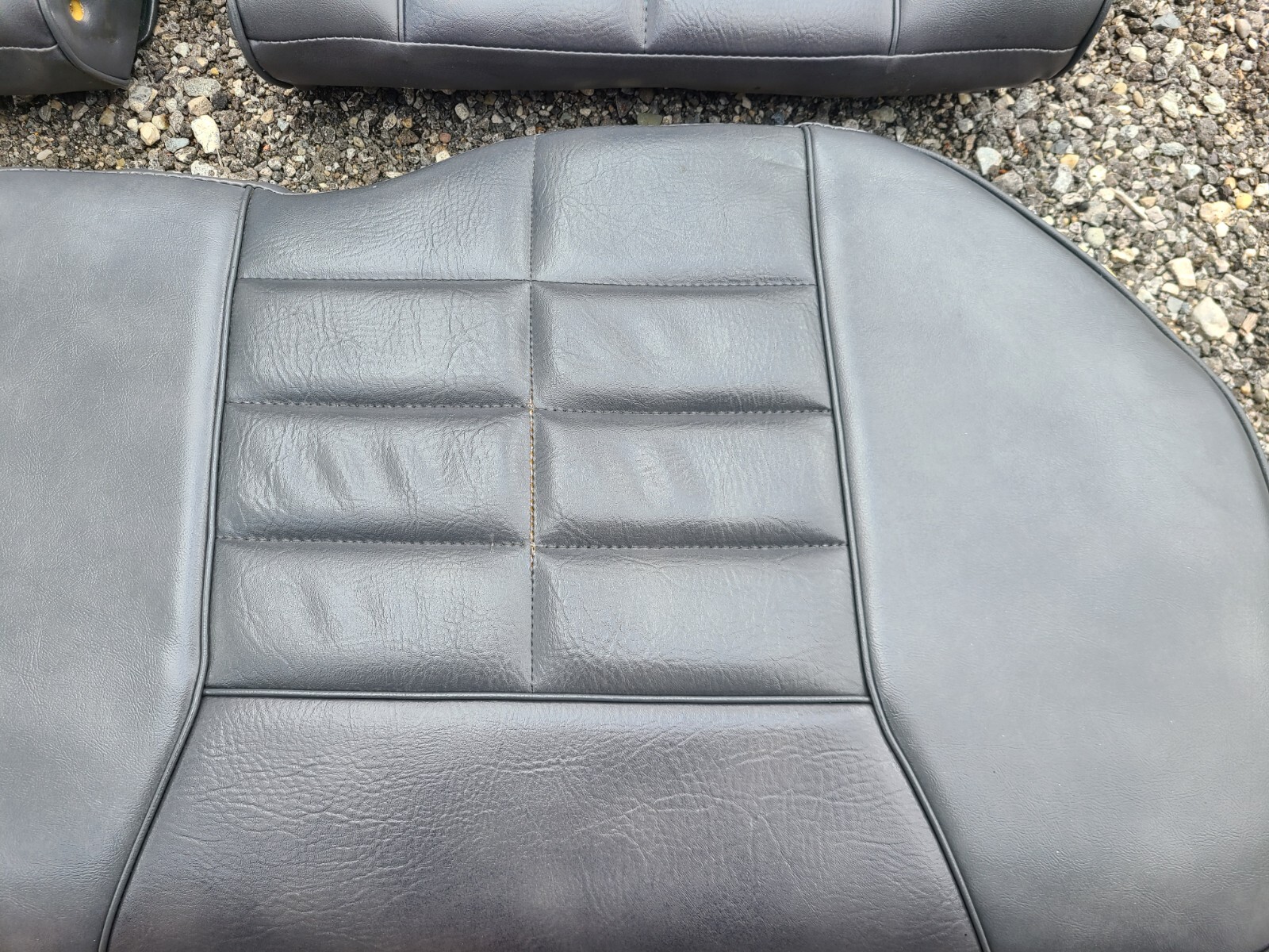 83-89 Ford Fox Body Mustang Hatch Front Rear Seat Set Gray 1983-1989 ...