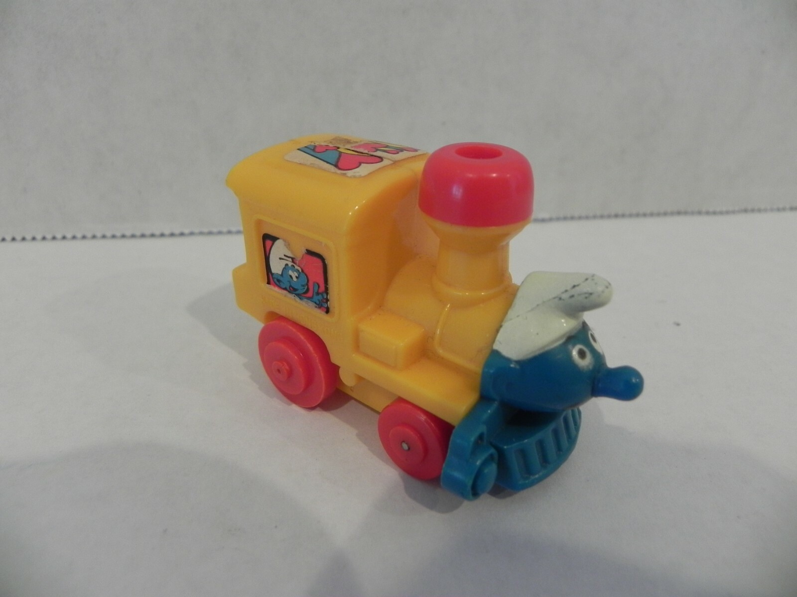 The Smurfs Smurf Wind Up Train Loose 2.25" Long Vehicle Galoob 1982 | eBay