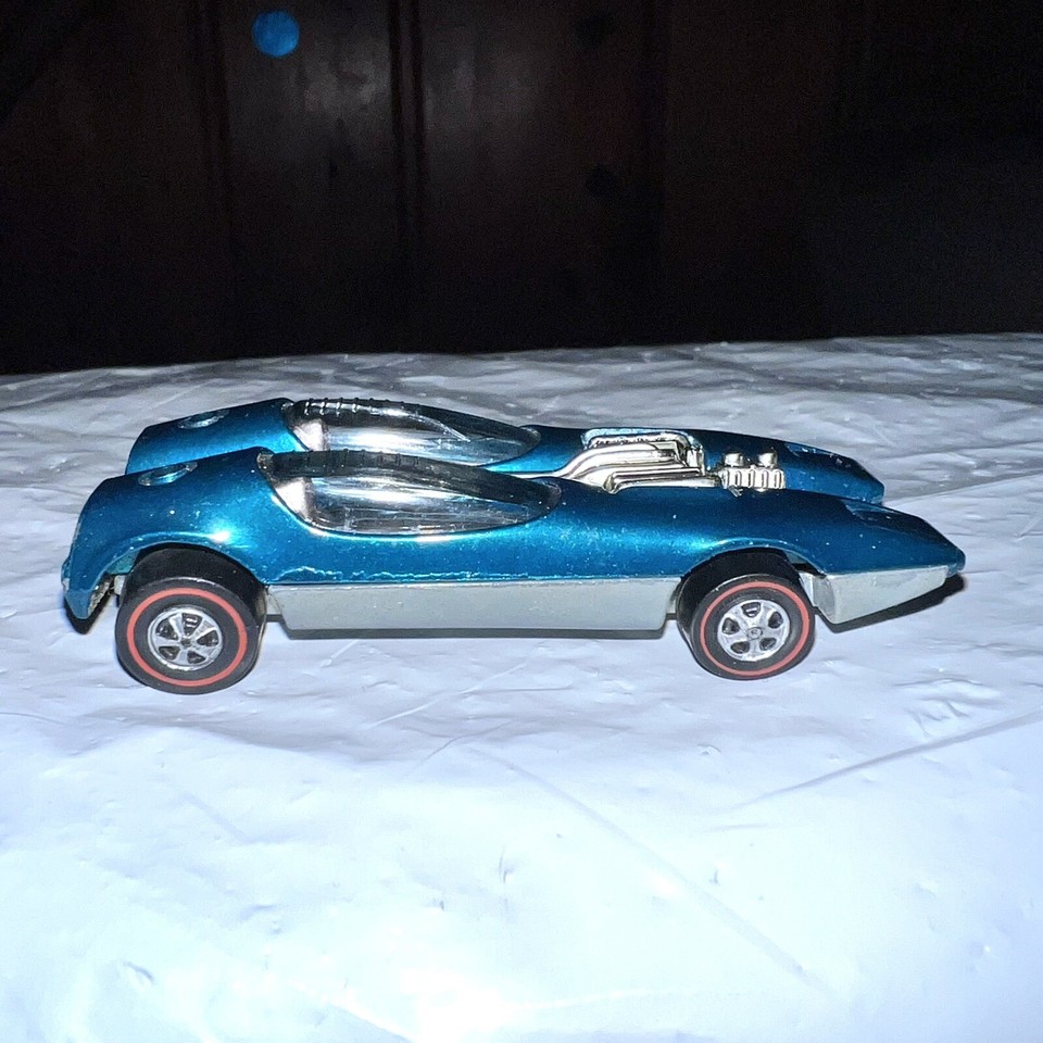 Hot Wheels Redline Splittin Image Spectraflame Blue 1968 USA EXCELLENT ...