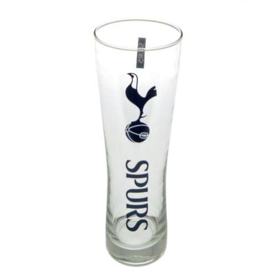 Tottenham Hotspur FC Slim Pint Beer Tall glass For Spurs Official ...