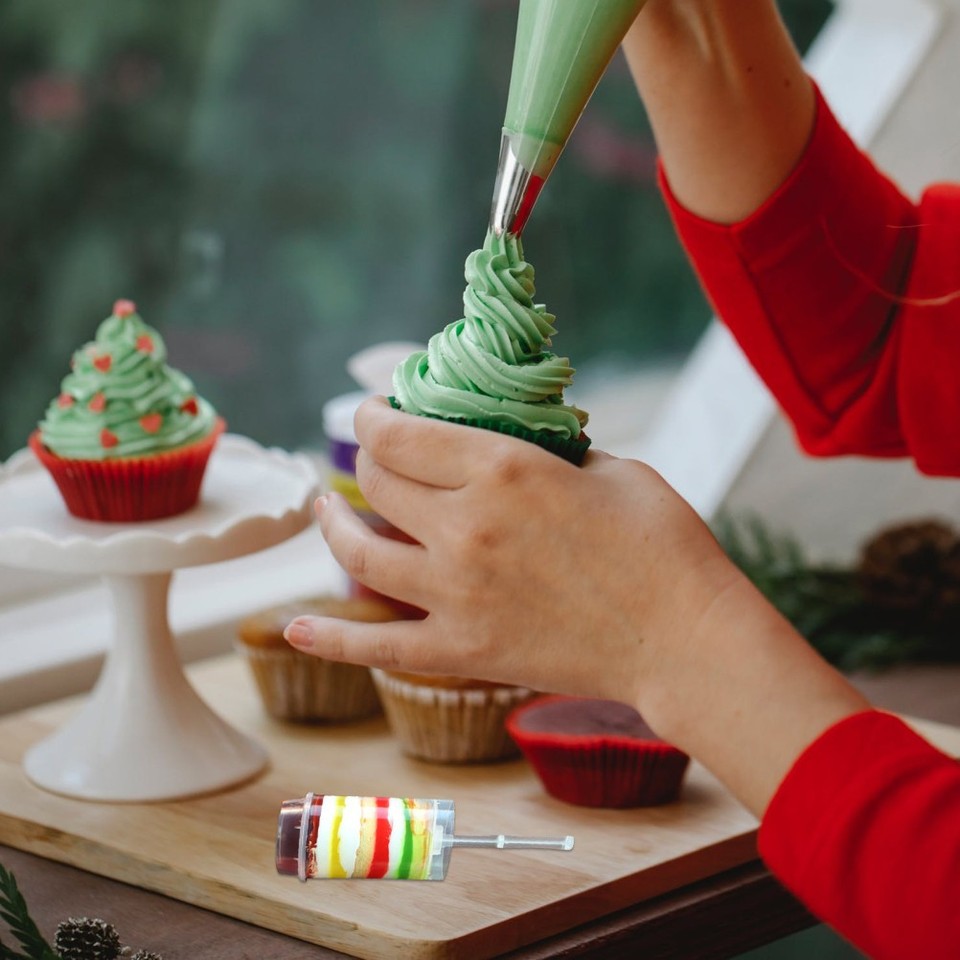 20 Pcs Push Pops Bulk Round Cake Pusher Shooter Containers with Lids ...