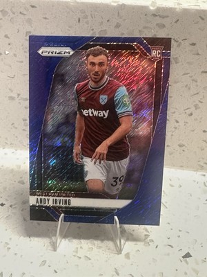 2024-25 Panini Prizm Premier League Andy Irving #155 RC Rookie Blue ...
